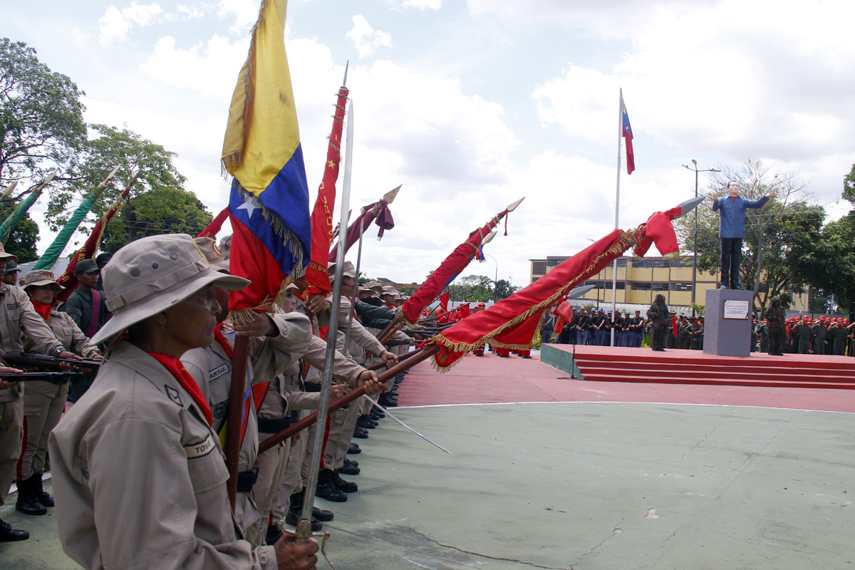 Revolucionarios conmemoraron el Día de la Dignidad y la Milicia