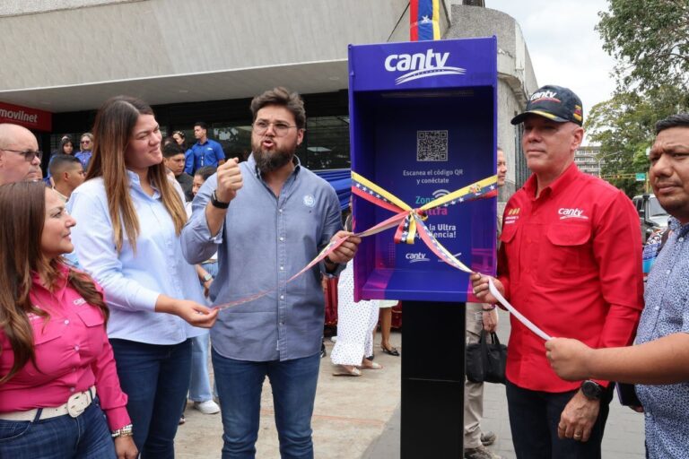 Inauguran Zona Aba Ultra Cantv en el casco central de Maturín